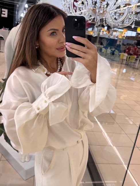 TENCEL Shirt Emo cream - Cocomore